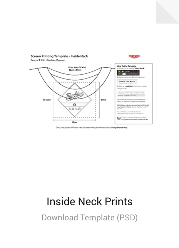 Relabelling Guide - Machine Screenprinters