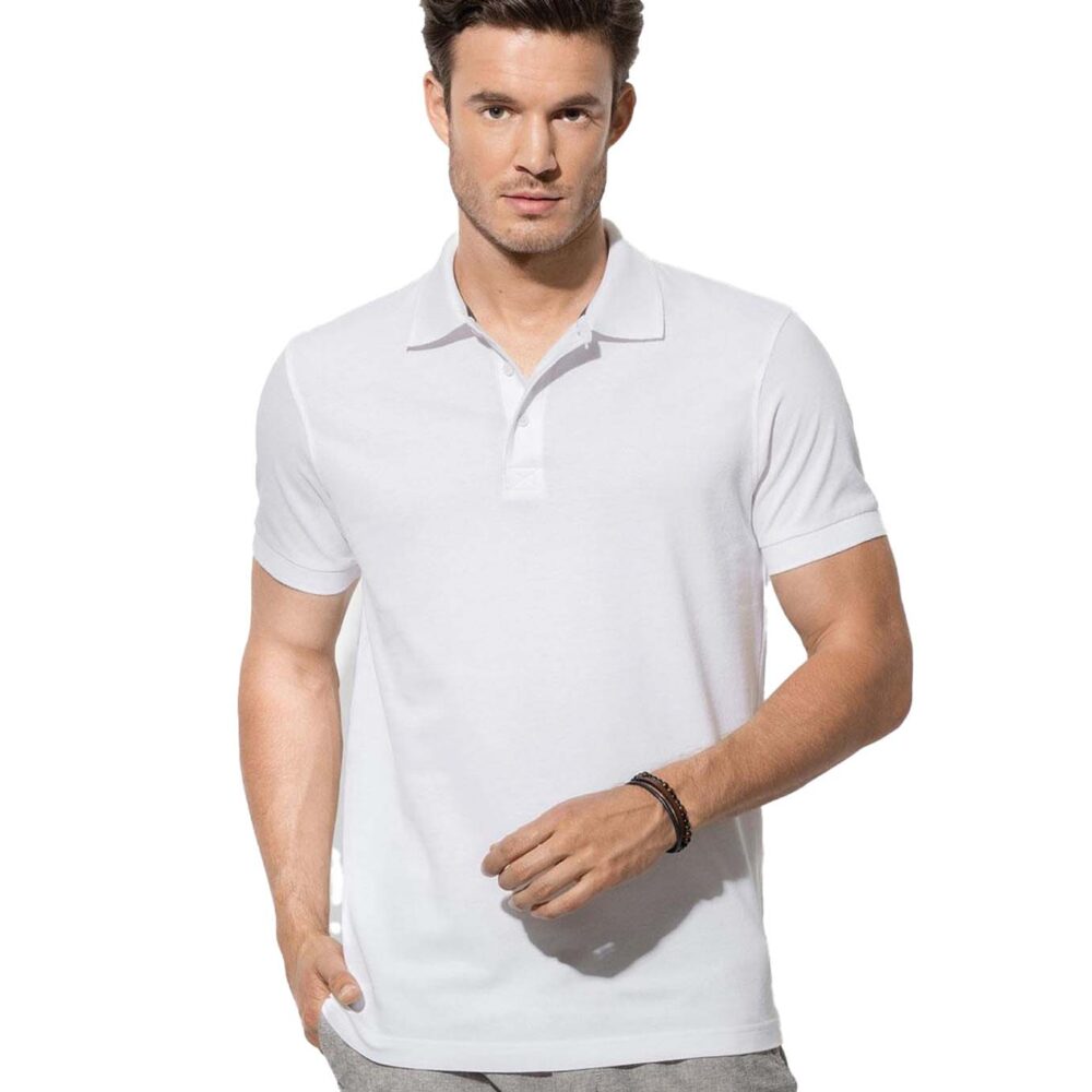 Men's Premium Cotton Polo - Machine