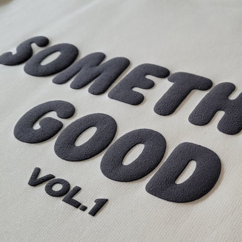 Puff screen printing