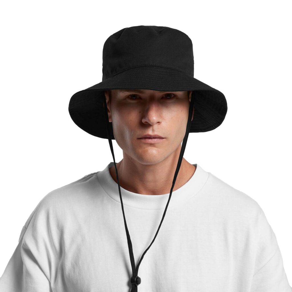 Wide Brim Bucket Hat - Machine Screen Printers