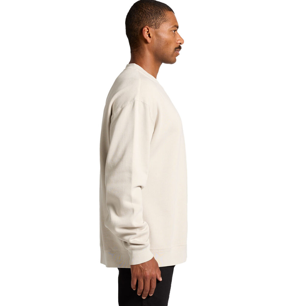 Mens Faded Relax Crew - Machine Screen Printers